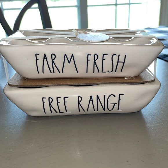 Rae Dunn | Kitchen | Rae Dunn Farm Fresh Free Range Egg Holders | Poshmark